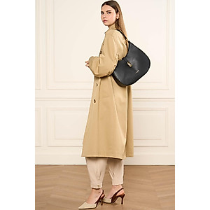 LANCASTER Foulonne Milano Large Shoulder Bag - Black