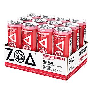 ZOA Energy Drinks Bundle - Best 12oz Flavors (60 Pack) | Healthy Energy Formula with Daily Vitamin C, Essential B-Vitamins | Gluten-Free, Keto Friendly | 12 Ounce Cans (Pack Of 12)