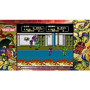 Teenage Mutant Ninja Turtles: Cowabunga Collection (PS4) Import Region Free