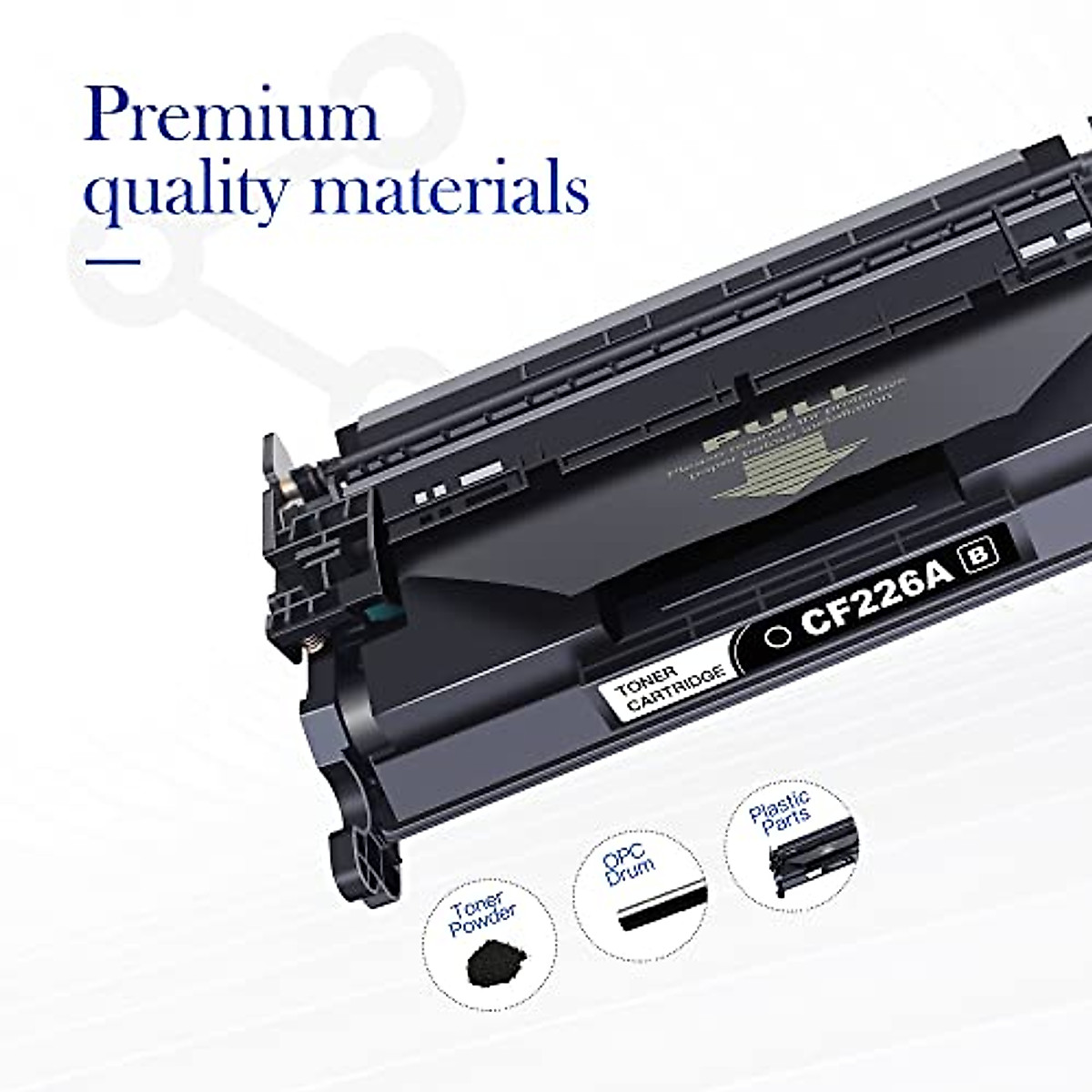 Valuetoner Compatible Toner Cartridge Replacement for HP 26A CF226A 26X CF226X Used for Pro M402n M402dw M402dn Pro MFP M426fdw M426dw Printer ( Black, 2 Pack )