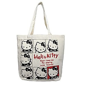 Sanrio Company, Ltd. Hello Kitty Tote Bag Hello Kitty Shopping Bag Gym Bag Hello Kitty Lunch Bag Japan exclusive | Hello Kitty Gift Sanrio Licensed Medium