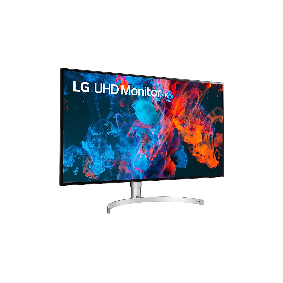 LG 32UL950-W Monitor Piatto per PC 80 cm (31.5") 4K Ultra HD LED Opaco Argento, Bianco