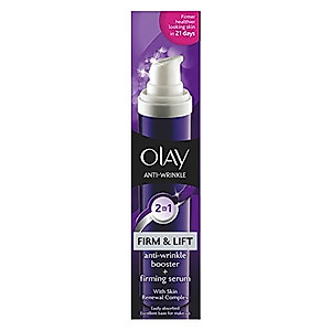 Olay Anti-wrinkle Firm And Lift Two In One Day Cream And Firming Serum, 50ml