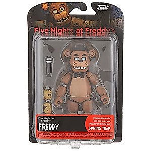Funko 5" Articulated Action Figure: Five Nights at Freddy's (FNAF) - Freddy Fazbear - Collectible - Gift Idea - Official Merchandise - for Boys, Girls, Kids & Adults - Video Games Fans