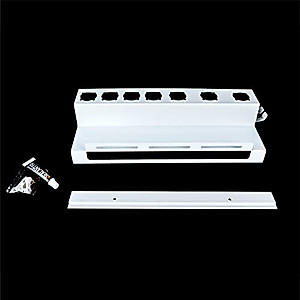 Wall Mounted Dryer Hair Curler Storage Rack Suitable for Dyson Airwrap Bathroom Shelf Hair Care Tool Storage (C)