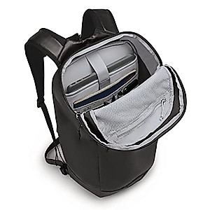 Osprey Transporter Small Zip Top Laptop Backpack, Black, One Size