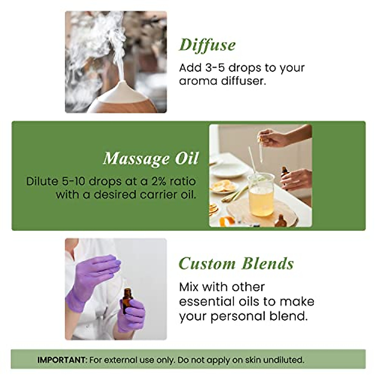 Rosemary Essential Oil - Huge 4 Fl Oz - 100% Pure and Natural - Premium Grade Essential Oil for Diffuser and Aromatherapy