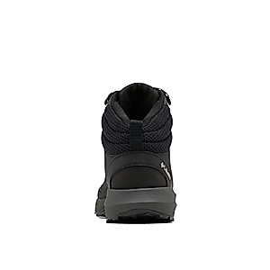 Columbia Men's Trailstorm Peak Mid Hiking Shoe, Black/Dark Grey, 10