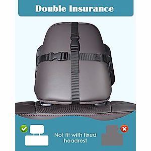 Zacro Baby Car Mirror, Shatter-Proof Acrylic Baby Mirror, Rearview Baby Mirror-Easily to Observe The Baby's Every Move, Rear Facing Car Seat Mirror Safety and 360 Degree Adjustability