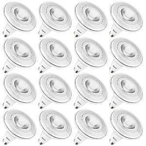 Sunco 16 Outdoor LED Flood Home Patio Driveway Light, Waterproof PAR38 LED, CRI90 5000K Daylight Dimmable, 100W Equivalent 13W, Wet-Rated, 1050 Lumens, E26 Base UL