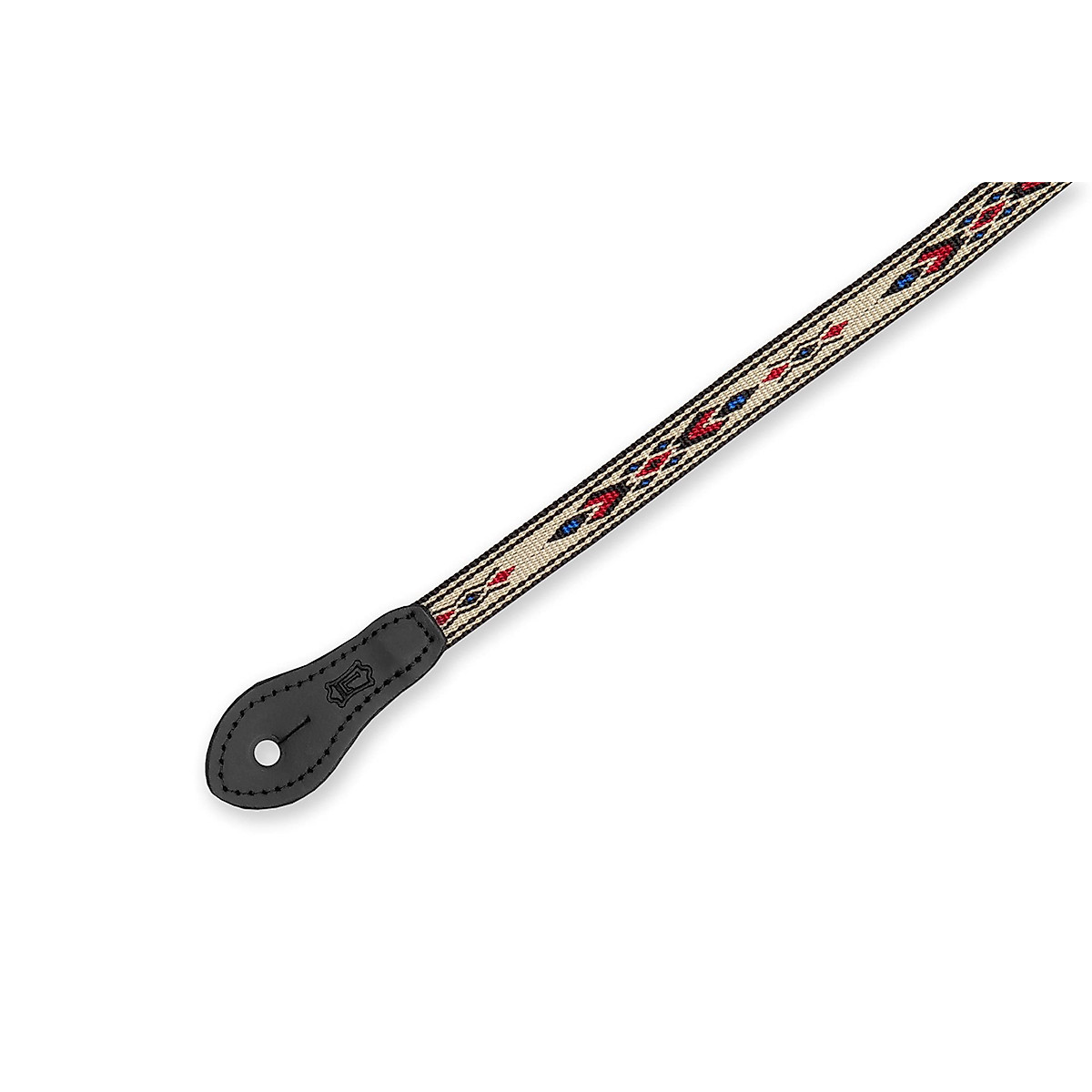 Levy's Leathers 1/2" Jacquard Weave Mandolin/Ukulele Strap with Dual Leather Strap Pin Ends. Adjustable to 50" (MJ19UKE-003)