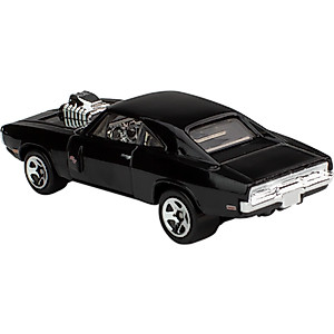 Hot Wheels Toy Cars 5-Pack, Set of 5 Fast & Furious Race & Drift Cars in 1:64 Scale with Exclusive Decos (Styles May Vary)