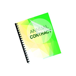 Fellowes Binding Presentation Covers, 8mil, Letter, 25 Pack, Clear (52043)