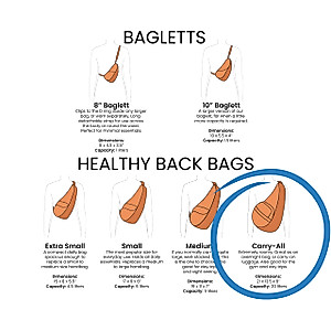 AmeriBag Healthy Back Bag Carry All Extra Large (Denim)