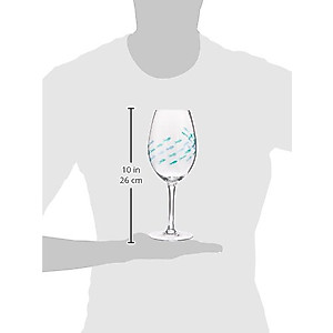 Abbott Collection Blue and Green Fish Goblets