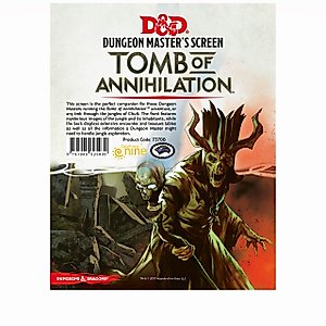 Dungeons & Dragons Tomb of Annihilation DM Screen