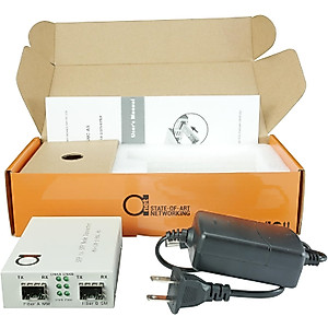 SFP to SFP Fiber Media Converter - 2 x Standard Open SFP Slots - Supports Gigabit, Fast Ethernet and 2.5G SFP miniGBIC modules - Fiber to Fiber Converter - Without Transceivers