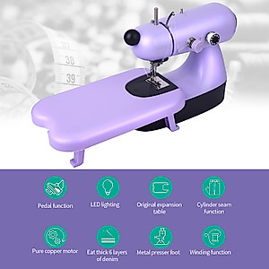 Yajuhoy Handheld-Mini-Sewing-Machine - Portable Small Sewing Machines for Beginners