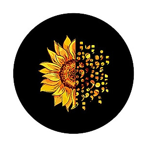 Suicide Awareness Semicolon Depression Mental Health Gift PopSockets PopGrip: Swappable Grip for Phones & Tablets