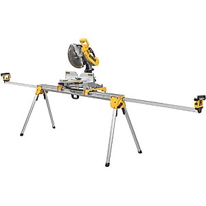 DEWALT Miter Saw Stand, Heavy Duty, 500 lb. Capacity, Portable with Leg Locks (DWX723),Silver