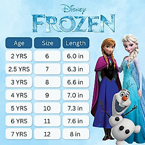 Disney Frozen Cowgirl Western Boots - Elsa and Anna cowboy boot - Blue (size 8 Toddler)