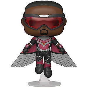 POP Marvel: Falcon and The Winter Soldier - Falcon (Flying) Funko Pop! Vinyl Figure (Bundled with Compatible Pop Box Protector Case) Multicolor 3.75 inches