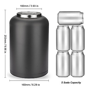 Zenbo One Gallon Jug with Straw,Keeps Cold up to 36 Hours - 128 oz Double Wall Vacuum Insulated Water Bottle, Sweat-Proof & Leak-Proof, Stainless Steel Thermos for Hot & Cold Drinks