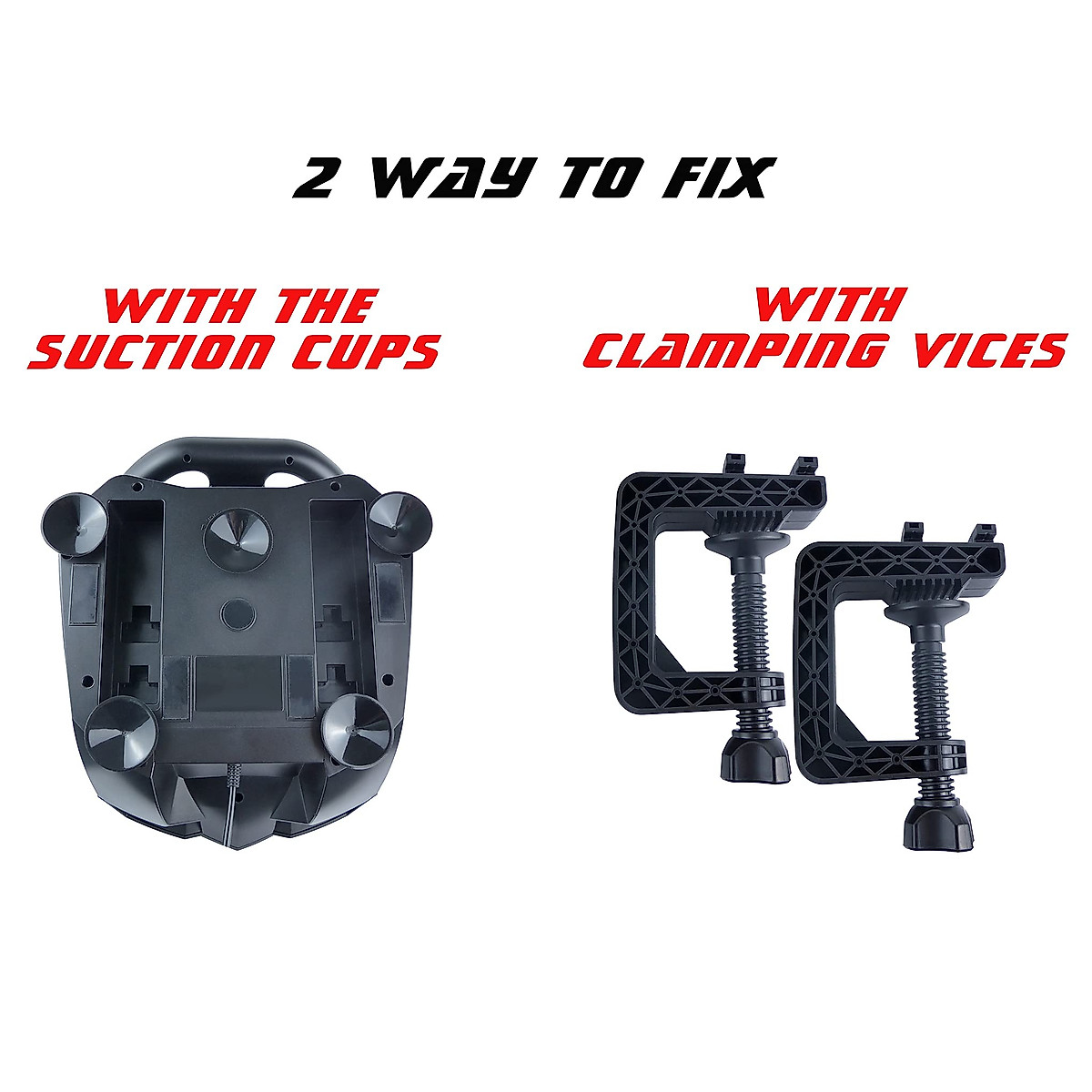 Superdrive - SV750 racing steering wheel with pedals, paddles and vibration - Xbox Serie X/S, PS4, Xbox One, Switch, PC, PS3 (programmable for all games)