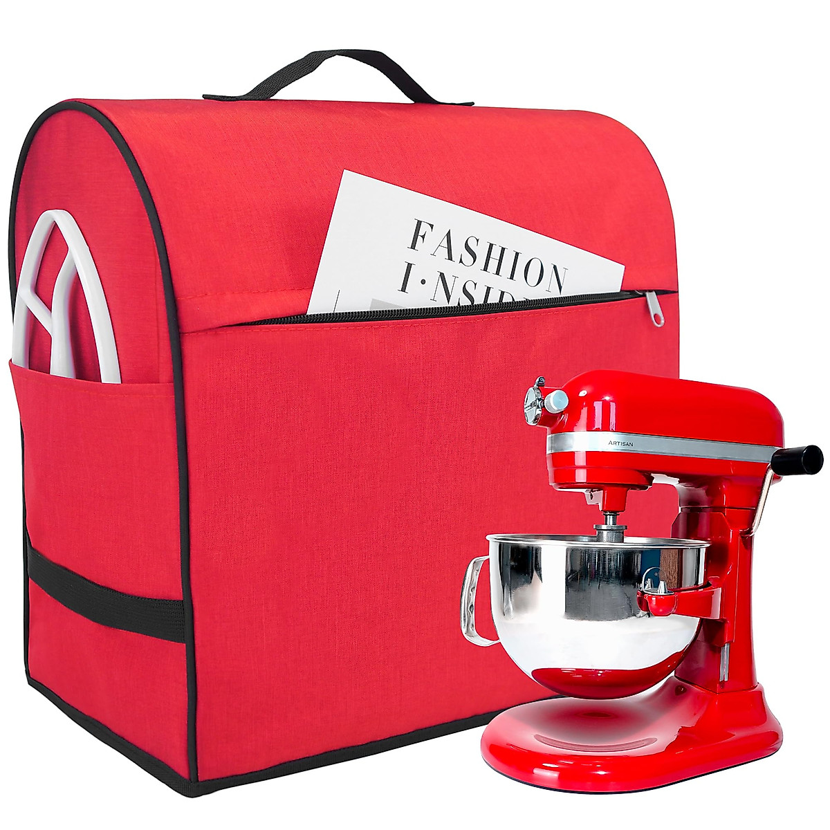 Stand Mixer Cover, Kitchen Aid Mixer Cover Compatible with 6 7 8 Qt Bowl-Lift Stand Mixer Kitchen Aid Mixer Assecories