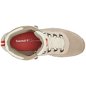 Timberland Women's Mt. Maddsen Mid Leather Waterproof Hiker Hiking Boot, Light Brown Nubuck, 7.5