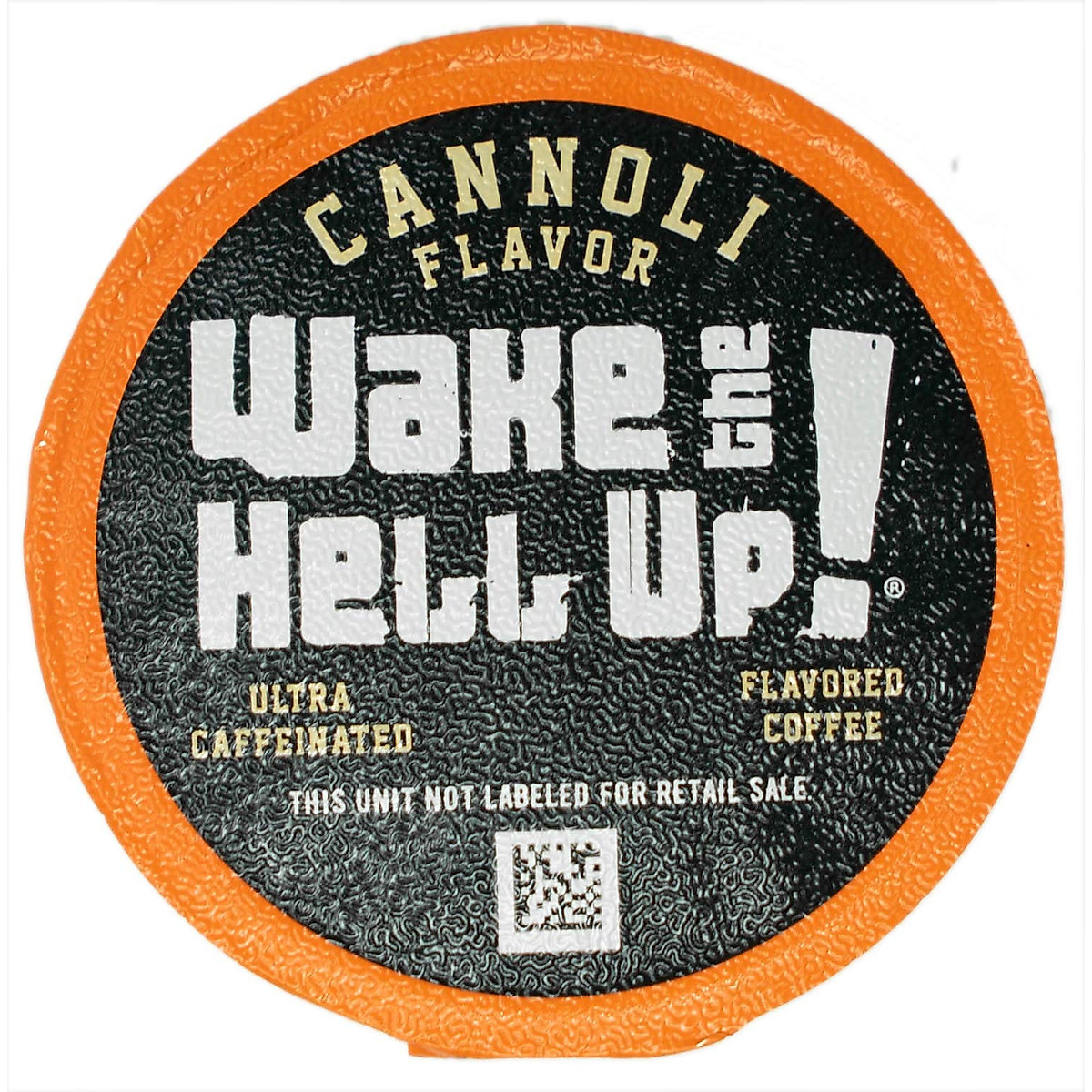 Wake The Hell Up! Cannoli Flavored Single Serve Coffee Pods Of Ultra-Caffeinated Coffee For K-Cup Compatible Brewers | 12 Count, 2.0 Compatible Pods
