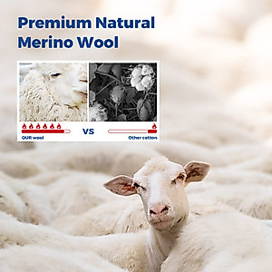 OMID Ski Socks, Merino Wool Snow Socks Long OTC Snowboard Socks Non-Slip Cuff Warm Socks for Men Women Skiing/Snowboarding