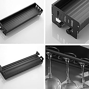 Metal Wine Glass Holder, Wine Glass Holder, Wine Glass Holder Wine Rack Kitchen Decoration (Size : 50cm/19.7in)