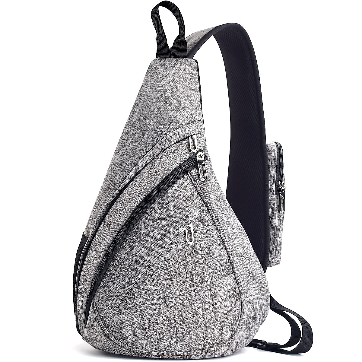 Sajanic Sling Bag Crossbody Sling Backpack Waterproof for Men Women, Lightweight Shoulder Bag for Travel Cycling Camping Daypack