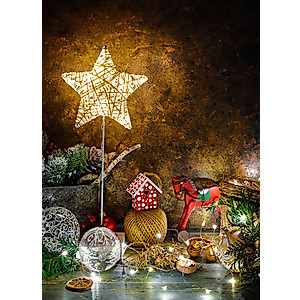 Fairy Lights Battery Operated, 4 Pack 33FT 100 LEDs Mini Battery Powered String Lights, Waterproof Copper Wire Twinkle Lights Mason Jar Lights for Indoor Home Wedding Christmas Decoration, Warm White