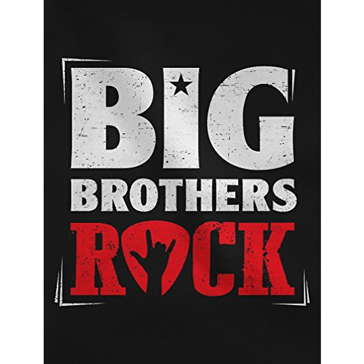 Tstars Rock N Roll Sibling Matching Outfits Siblings Big Sister Little Brother Shirts Outfits - Sis Rock/Bro Roll Baby NB/Kids 3T