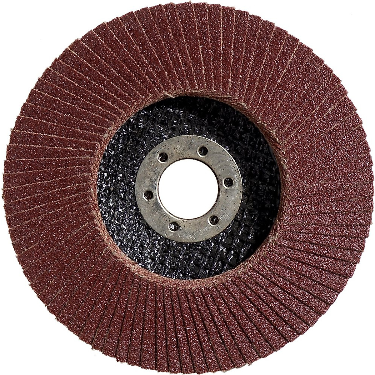 Bosch 2608603653 Angulated K60 Flap Disc for Metal, 0 V, Black/Red, 115 mm