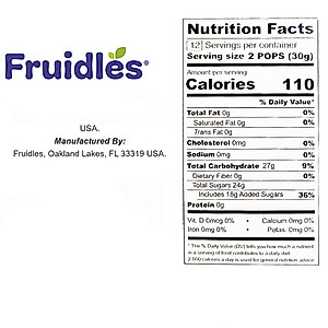 Fruidles Swirls Lollipop Candy, Mixed Fruit Flavor, Individually Wrapped (Assorted Variety Mix, 12-Pack)