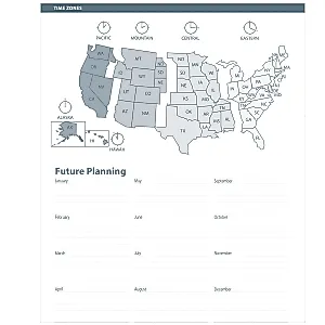 House of Doolittle 2023-2024 Weekly and Monthly Planner, Academic, Dots Hard Cover, 7 x 9 Inches, August - July (HOD29593-24)