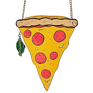 Spirit Halloween Teenage Mutant Ninja Turtles Pizza Slice Crossbody Bag | Officially Licensed | TMNT Accessory