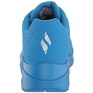 Skechers Women's Uno-Night Shades Sneaker, Blue, 9