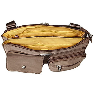 Baggallini Everything Crossbody Travel Bag, Portobello, One Size