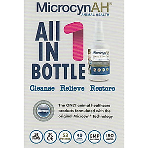 MicrocynAH Wound and Skin Care Sprayable Hydrogel, 8-Ounce