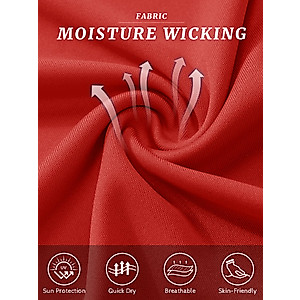 Athletic T-Shirts for Men Summer Shirts Quick Dry Top Tee Rash Guards Running Shirt Dry Fit Lightweight Sun Shirts Gym Active T-Shirt