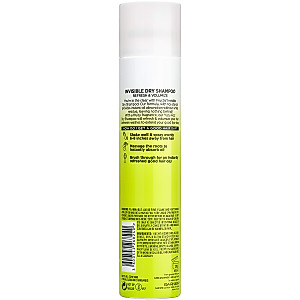 Garnier Invisible Dry Shampoo with no Visible Residue powered by Rice Starch to Instantly Absorb Oil, Refresh and Volumize, Silicone Free, Yuzu Fizz by Fructis, 4.4 oz.