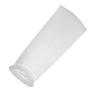 7 Inch Ring by 32 Inch Long Felt Filter Sock Bags 75Micron for Industry , Water Liquid Filters Bag-1Pack