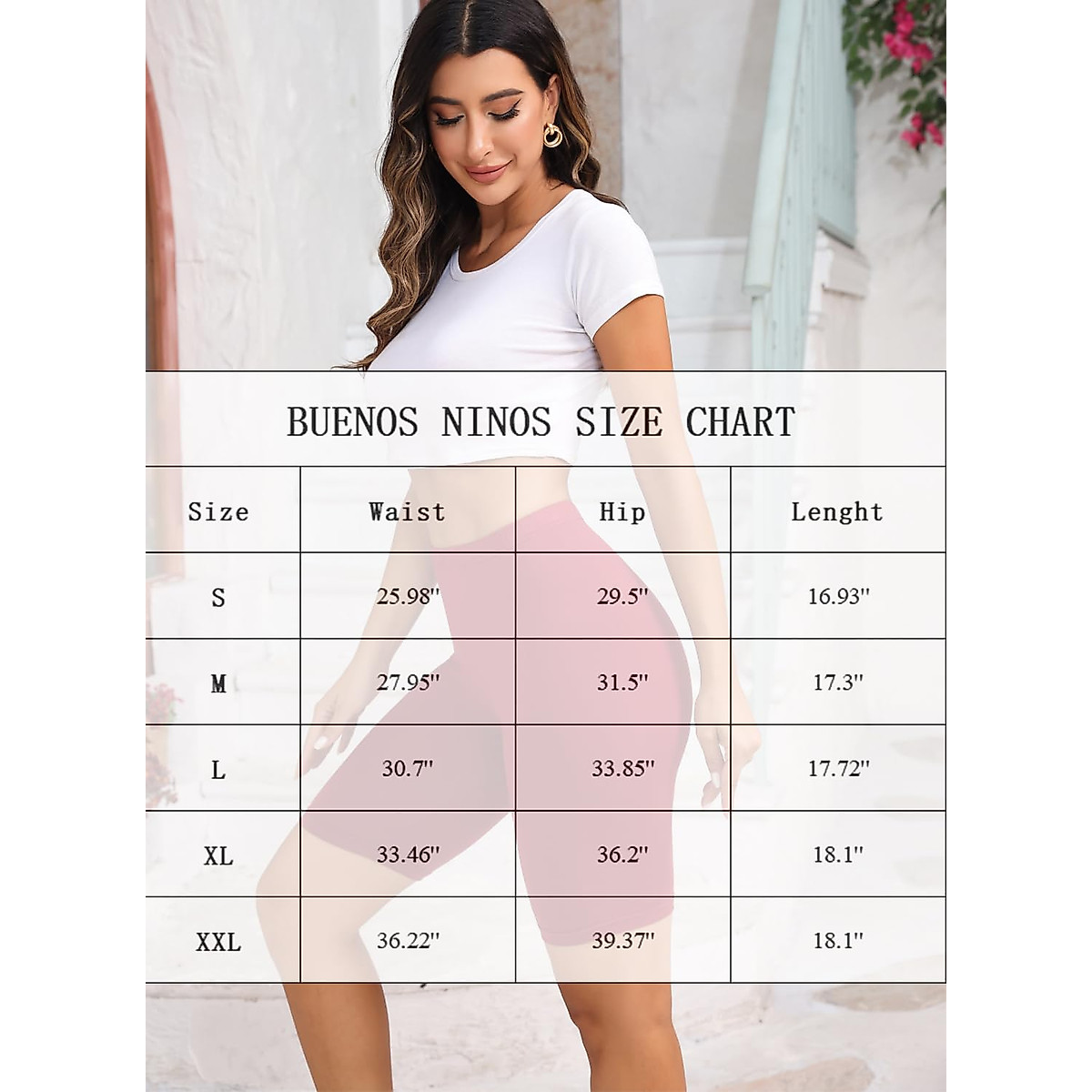 BUENOS NINOS Women's Short Leggings Stretchy Slip Shorts for Women Under Dress Workout Gym Athletic Shorts Wine Red XXL