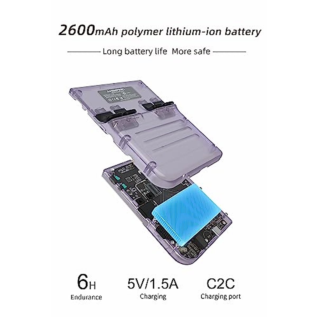 RG35XX Linux Handheld and Garlic Handheld Game Console 3.5'' IPS Screen, 35xx with a 64G Card Pre-Loaded 6900 Games, RG35X Supports HDMI and TV Output 2600mAh Battery
