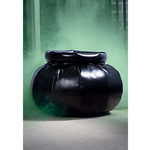 FUN Costumes 2FT Inflatable Witch Cauldron Outdoor & Indoor Decoration, Blow-Up Vinyl Candy Holder Display Decor Standard