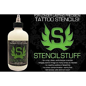 Stencil STUFF - Tattoo application solution - 4oz